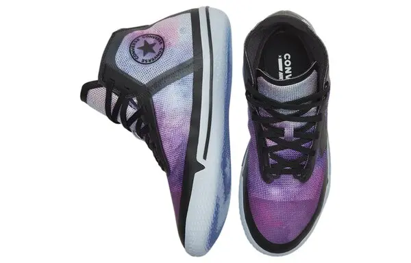 CONVERSE Chuck Taylor All Star Pro Bb High Top Sneakers - Black/purple