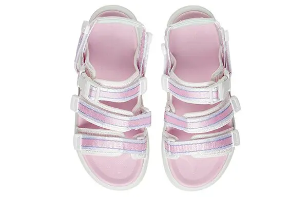 LI-NING Coca Sandals - White/purple/pink