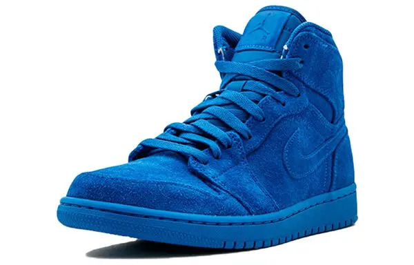 JORDAN 1 Retro High Suede Sneakers - Blue
