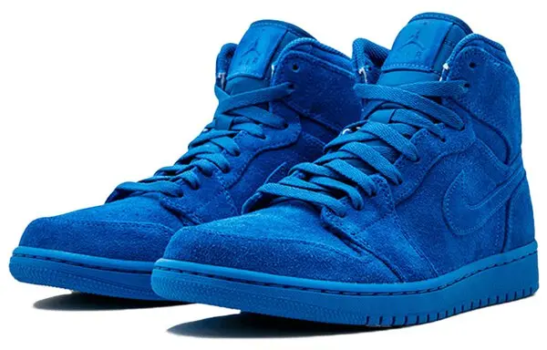 JORDAN 1 Retro High Suede Sneakers - Blue