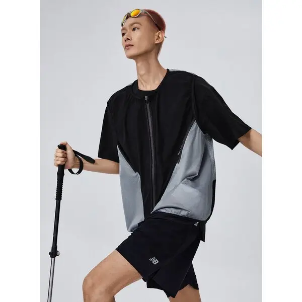 NEW BALANCE Vest With Mesh Pocket - Black