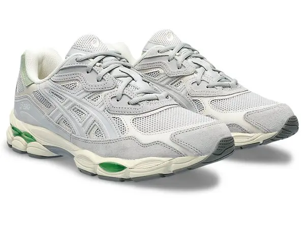 Asics Gel-nyc Sneakers - Cloud Grey/green