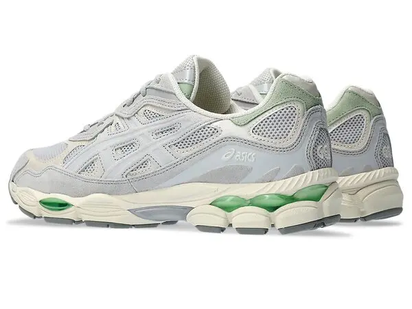 Asics Gel-nyc Sneakers - Cloud Grey/green