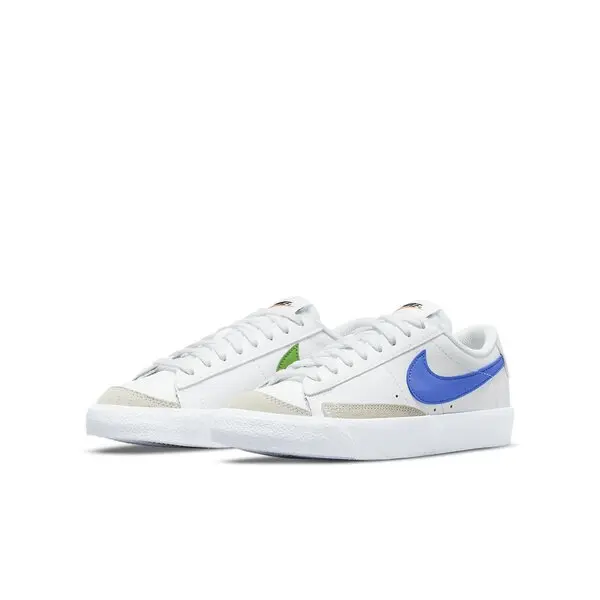 Nike Blazer Low '77 Sneakers - White/blue/gray
