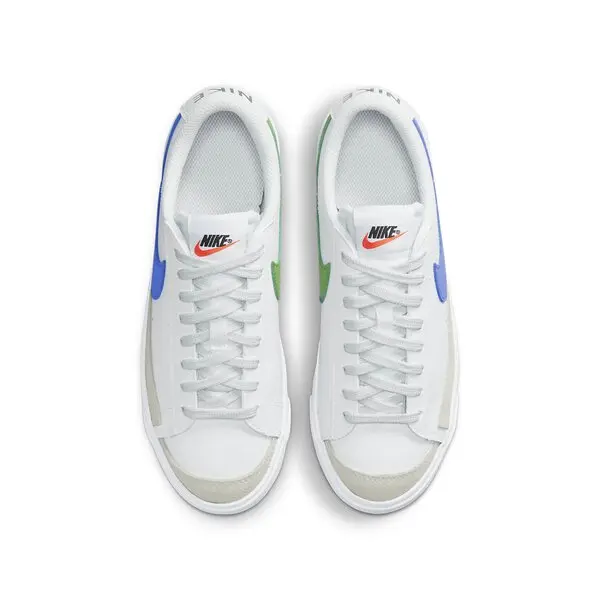 Nike Blazer Low '77 Sneakers - White/blue/gray