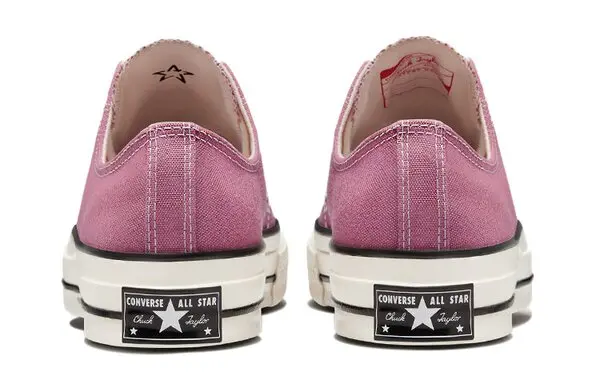 CONVERSE Chuck 70 Vintage Canvas Low Top Sneakers - Pink