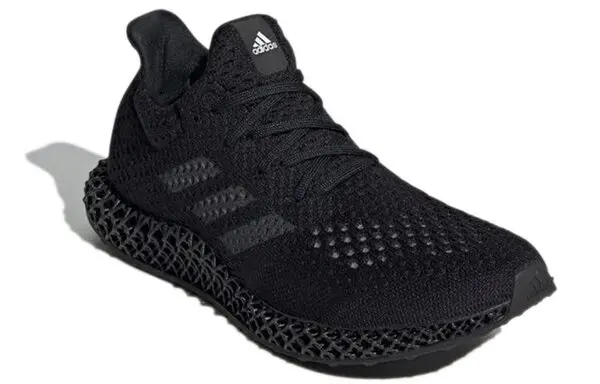 Adidas Futurecraft 4d "carbon Black" Sneakers - Core Black/carbon