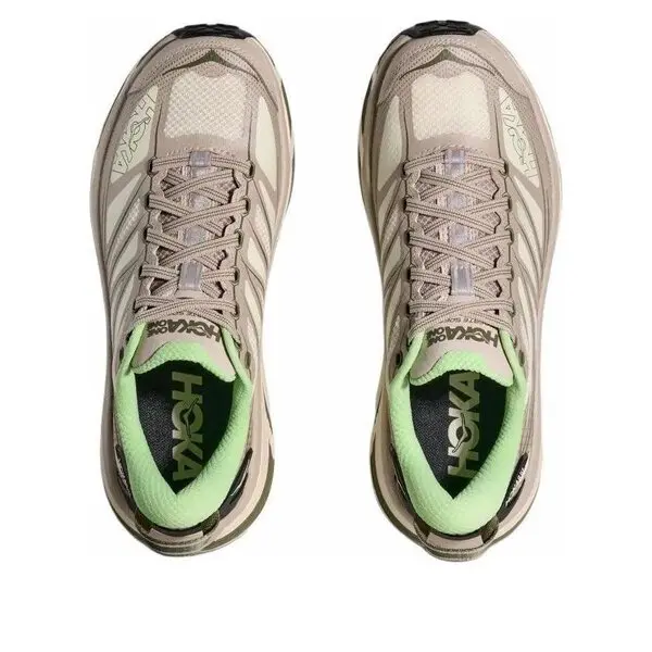 Hoka One One Mafate Speed 2 Athletic Shoes - Putty/eucalyptus