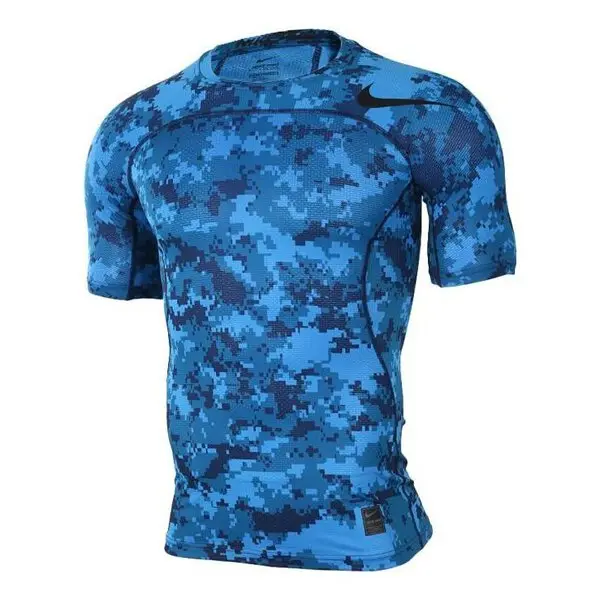 Nike Camouflage Logo Sports T-shirt - Multi-color