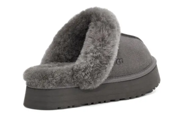 UGG Disquette Fluff Slipper - Gray