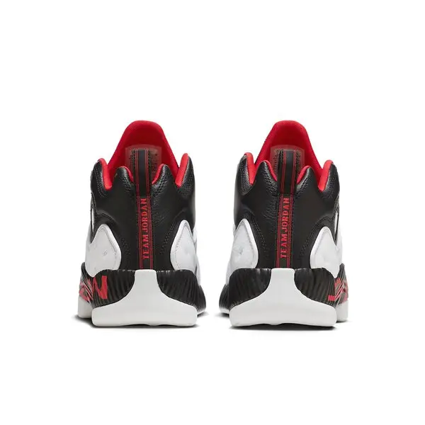 JORDAN Air Jumpman Team 2 High Top Sneakers - White/black/true Red
