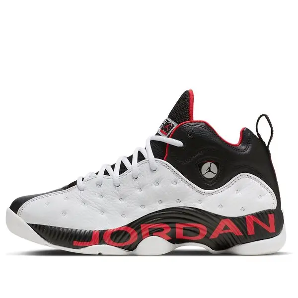 JORDAN Air Jumpman Team 2 High Top Sneakers - White/black/true Red