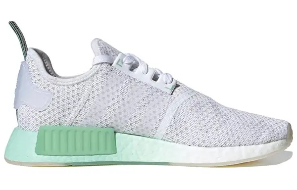 Adidas Nmd_r1 Knit Athletic Sneakers - White