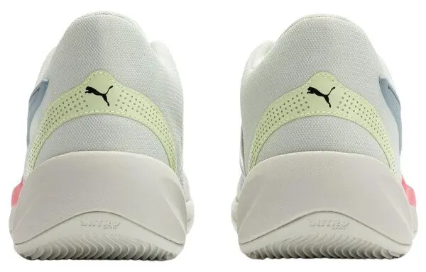 PUMA Rise Nitro Basketball Sneakers - White/gray