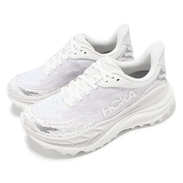 Hoka One One Stinson Athletic Sneakers - White/white