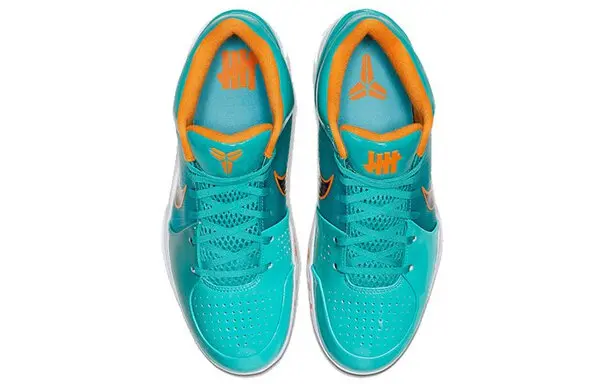 Nike Undefeated X Kobe Protro 'hyper Jade' Sneakers - Blue/black