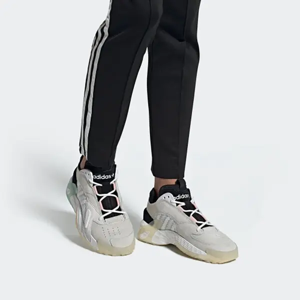 Adidas Streetball "frost Mint" Sneakers - Brownwhite