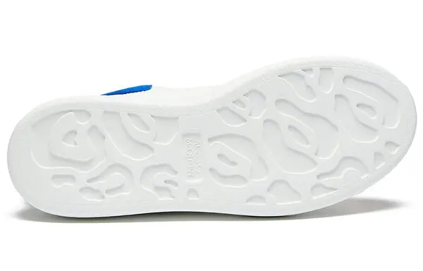 Alexander McQueen Oversized Lace-up Sneakers - White/blue