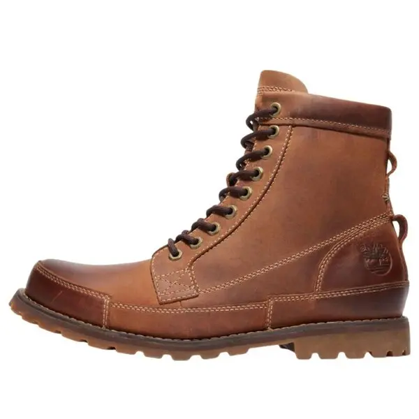 Timberland Originals Mid Lace Up Boot - Medium Brown