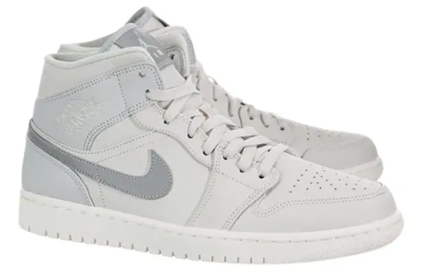 JORDAN Air 1 Mid Retro Se - Light Bone/grey Fog-reflect Silver-sail