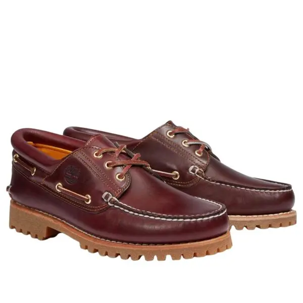 Timberland 3 Eye Classic Lug - Burgundy