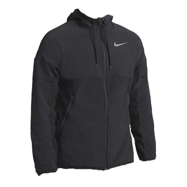 Nike Hooded Casual Jacket - Black