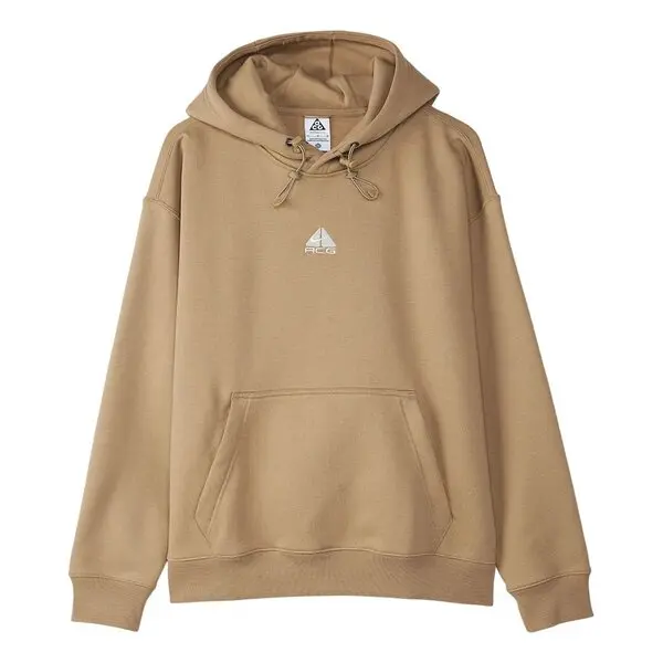 Nike Therma-fit Fleece Pullover Hoodie - Khaki/khaki