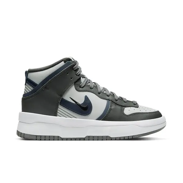 Nike Dunk High Top Sneakers - Gray/black/gray