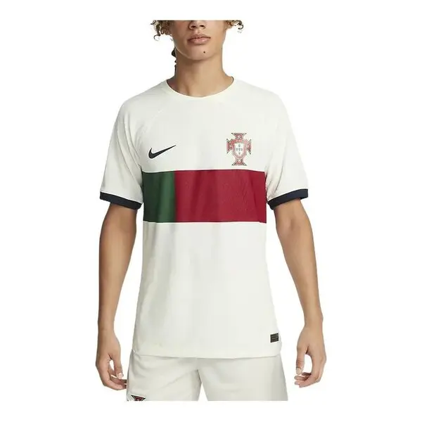 Nike Portugal 2022/23 Match Away Dri-fit Adv Football Shirt - Sail/obsidian