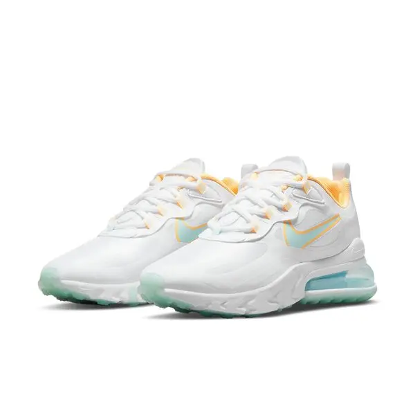 Nike Max 270 React Sneakers - White/blue/yellow