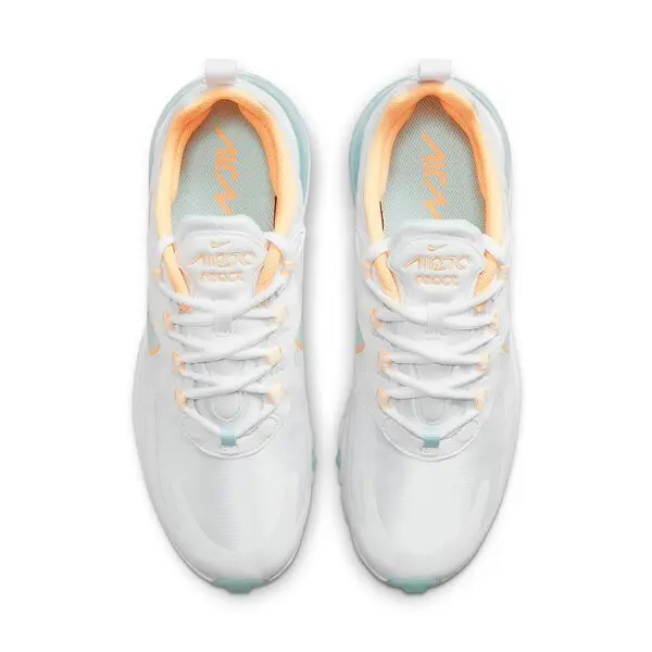 Nike Max 270 React Sneakers - White/blue/yellow