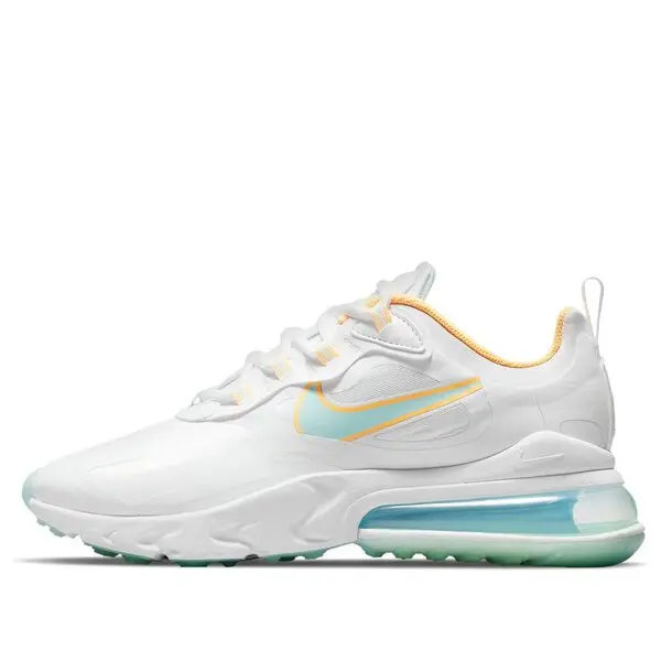 Nike Max 270 React Sneakers - White/blue/yellow