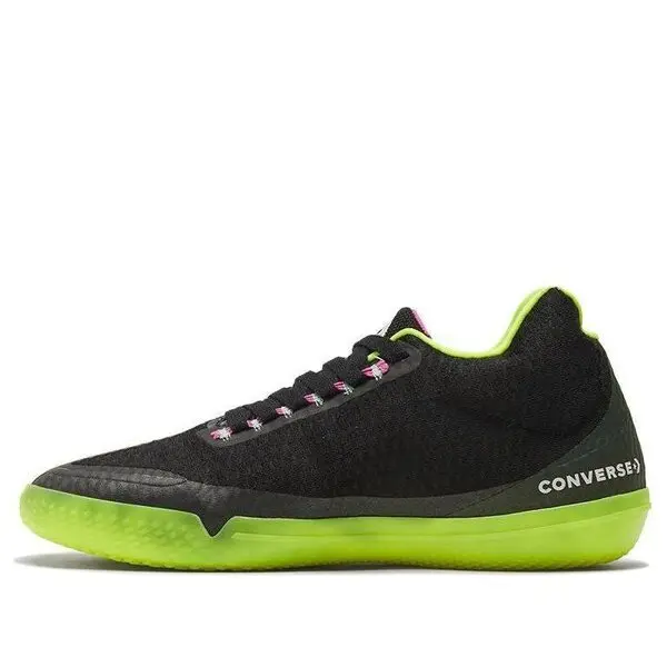 CONVERSE Chuck Taylor All Star Bb Evo Mid "hi-vis Lemon Venom - Black