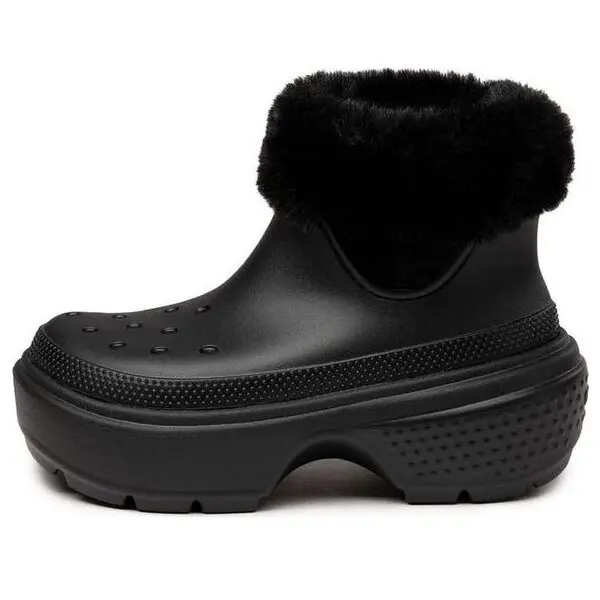 CROCS Stomp Lined Boot - Black