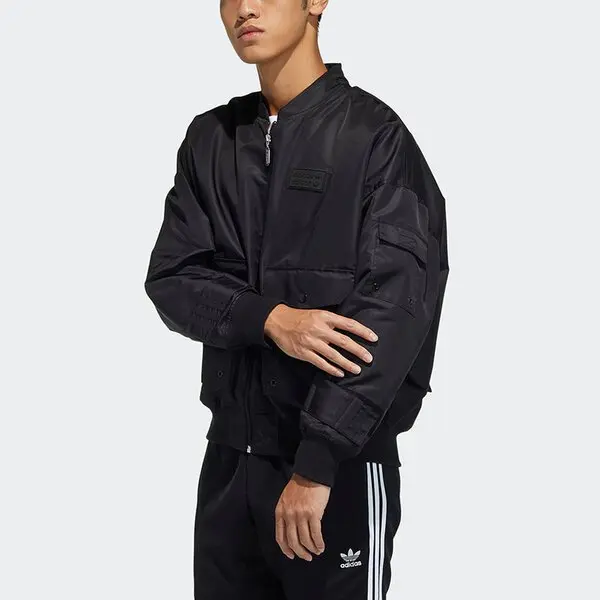 Adidas Originals Bomber Jacket With Multiple Pockets
