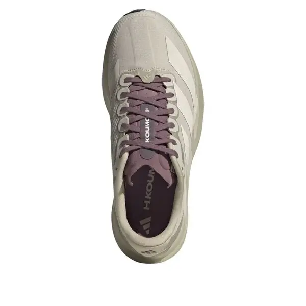 Adidas Adizero Evo Sl Athletic Sneakers - Putty Grey/alumina/shadow Fig