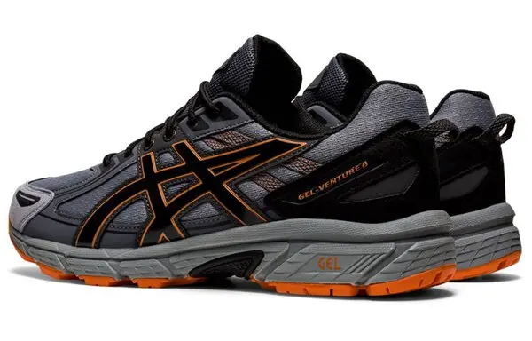 Asics Gel-venture 6 Low Top Sneakers - Grey/black
