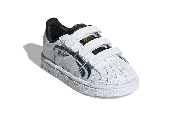 Adidas Star Wars Superstar Cf I 'stormtrooper' Sneakers - Black