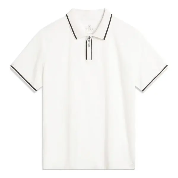 LI-NING Way Of Wade Graphic Polo Shirt 'white - White/black