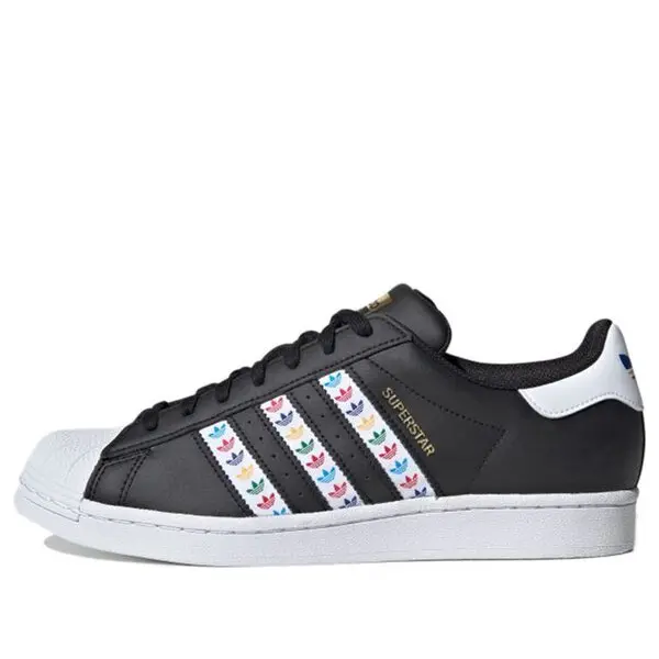 Adidas Superstar Low Top Sneakers - Black