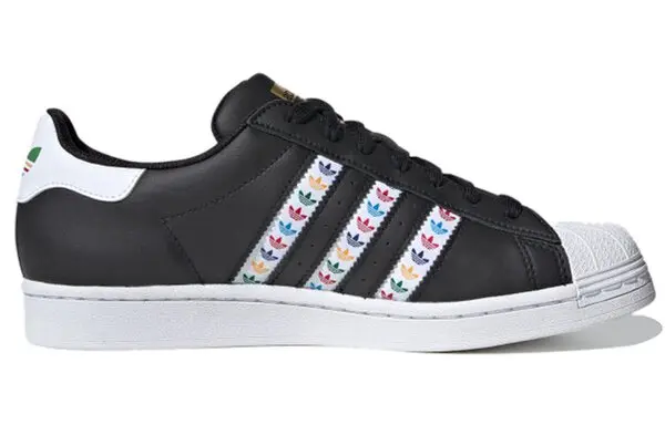Adidas Superstar Low Top Sneakers - Black