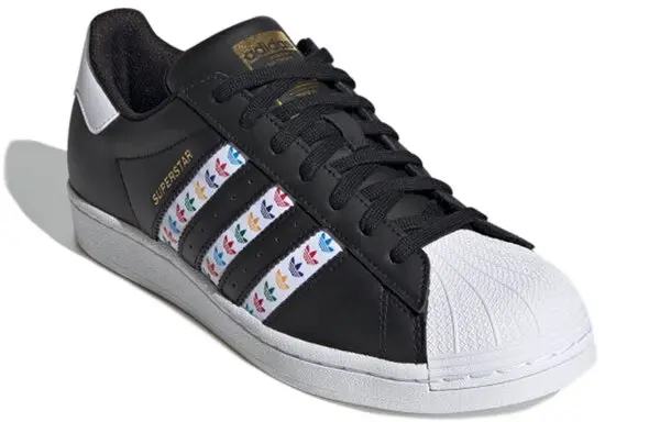Adidas Superstar Low Top Sneakers - Black