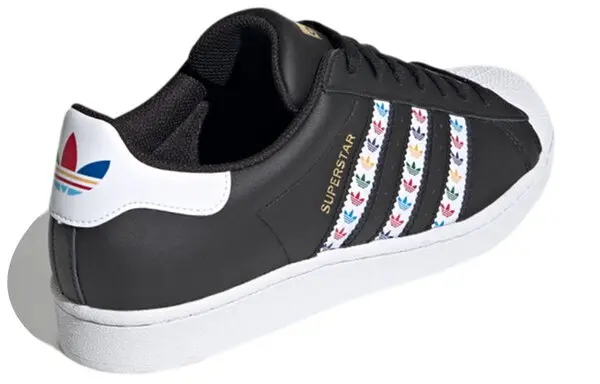 Adidas Superstar Low Top Sneakers - Black
