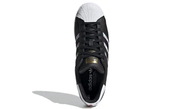 Adidas Superstar Low Top Sneakers - Black