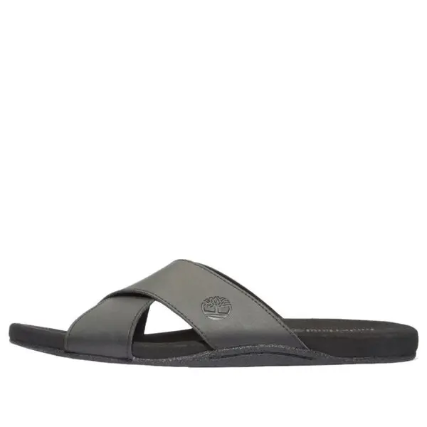 Timberland Seton Bay Cross Strap Sandals - Black