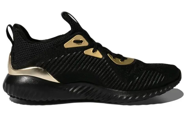 Adidas Alphabounce 1 " Gold Metallic" Sneakers - Black