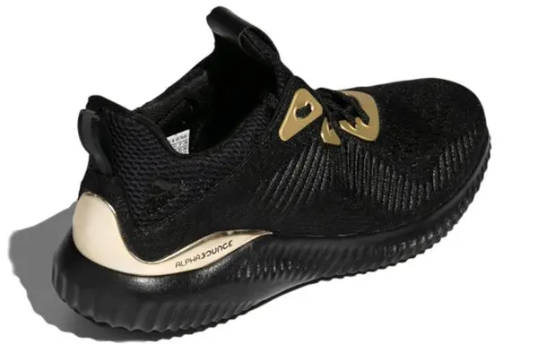 Adidas Alphabounce 1 " Gold Metallic" Sneakers - Black
