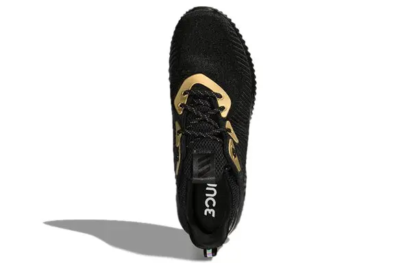 Adidas Alphabounce 1 " Gold Metallic" Sneakers - Black