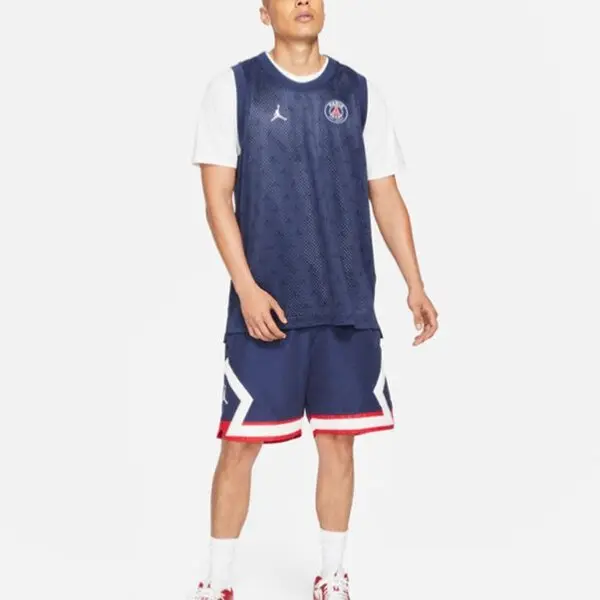 JORDAN Air Loose Fit Stripe Basketball Shorts
