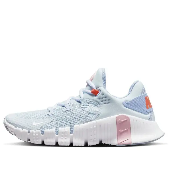 Nike Free Metcon 4 Training Shoes - Light Blue/white/red